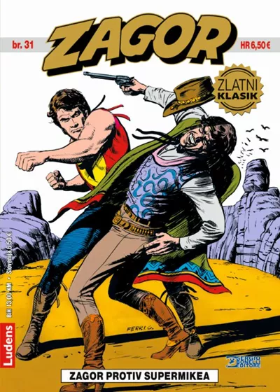 Ludens
ZAGOR ZLATNI KLASIK 31 KORICA A: ZAGOR PROTIV SUPERMIKA