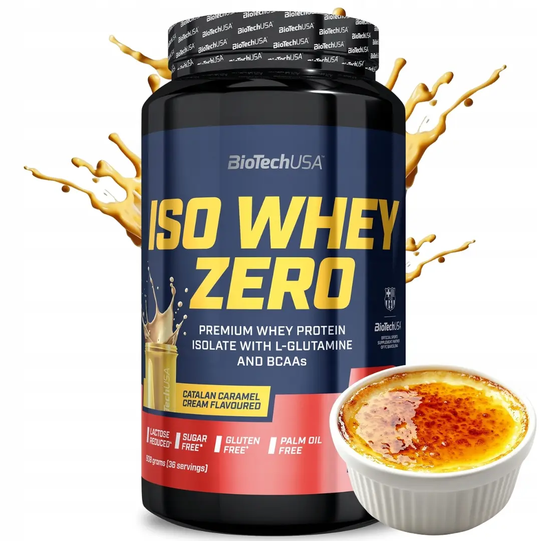 Iso whey zero (Catalan caramel cream) 908g - BioTechUSA