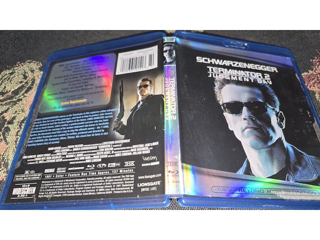 Terminator 2, Judgment day Blu-ray