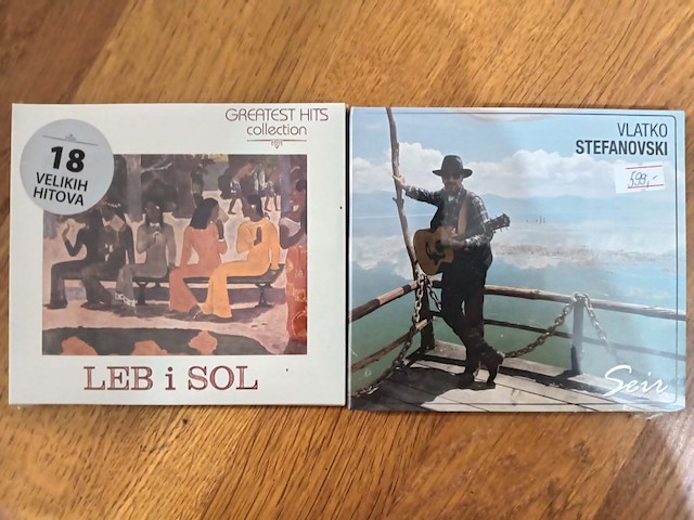 Leb i Sol-Vlatko Stefanovski 2 cd paket(novo u celofanu