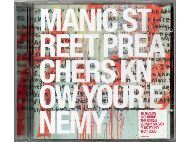 Manic Street Preachers ‎– Know Your Enemy  [CD]
