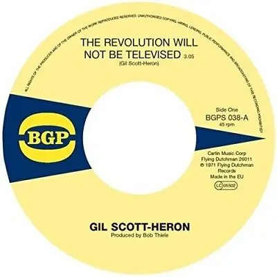 Gil Scott - Heron - The Revolution Will Not Be Televised