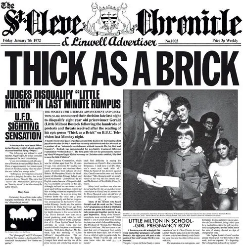 Jethro Tull - Thick As A Brick