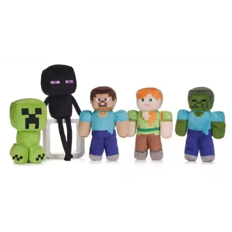 MINECRAFT PLISANA FIGURA SERIJA 1 5ASS 30CM 1204