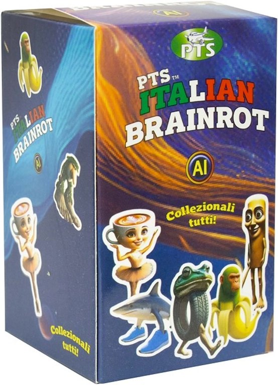 ITALIAN BRAINROT AI 3D PRIVEZAK 4CM 12ASS BRT008