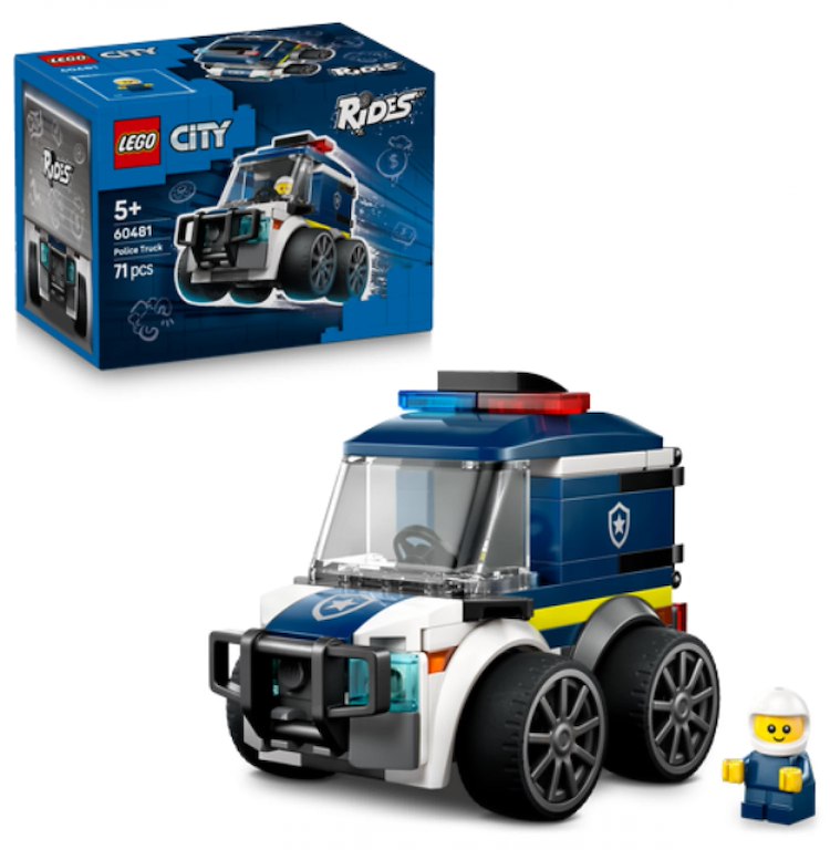 LEGO CITY RIDES POLICE TRUCK