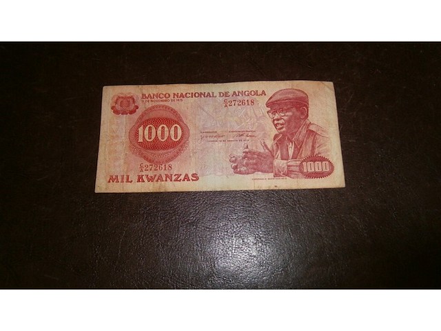 ANGOLA 1000 ESCUDOS 1979