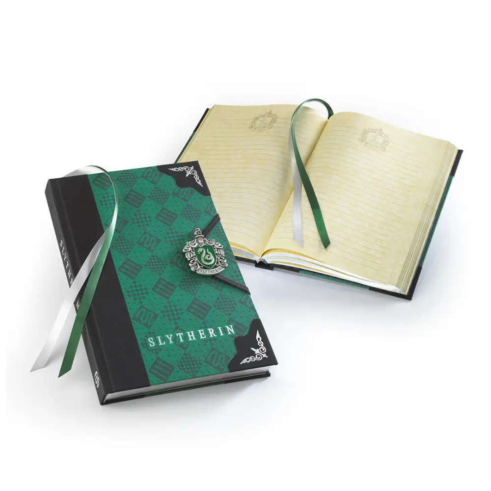 NOBLE COLLECTION Sveska sa motivima Harry Potter Gifts Slytherin Journal