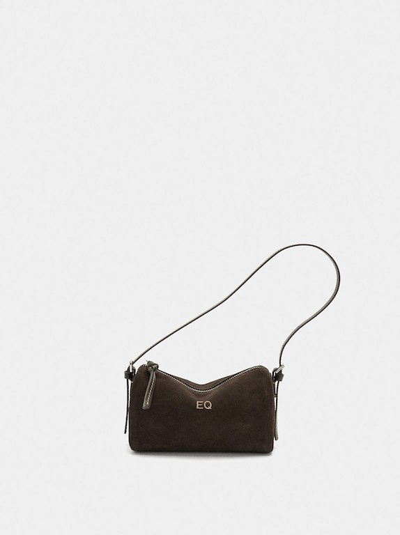 ELONGATED LEATHER CROSSBODY BAG
