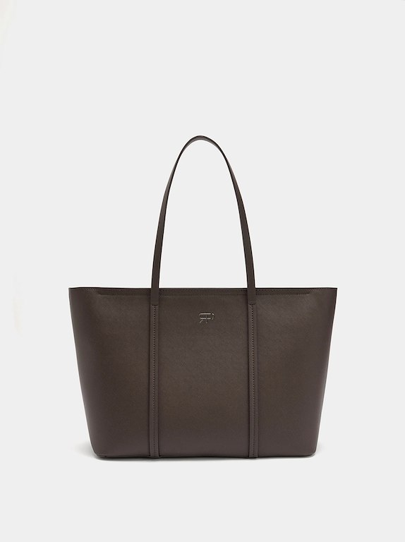 SHOPPER BAG WITH ZIPPER