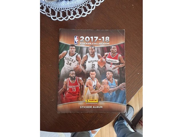 Nba 2017-2018 sticker collection