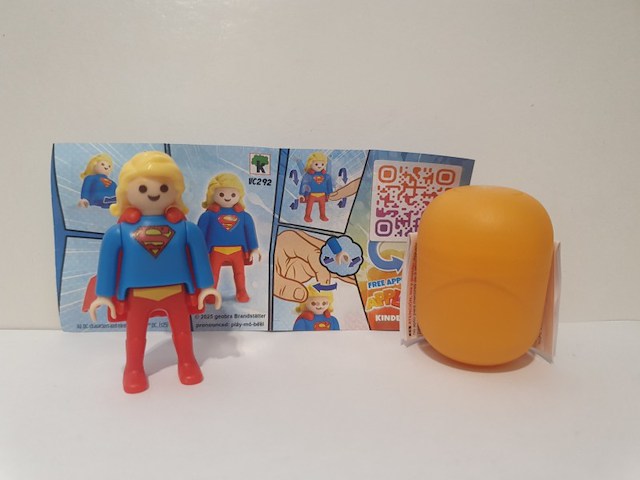 Kinder surprise DC Playmobil Supergirl VC292