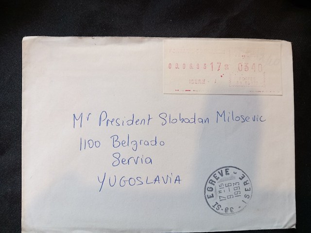 Razglednica Slobodan Milošević 7