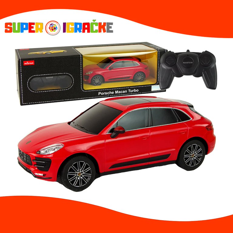 RASTAR PLASTIČNI RC AUTO PORSCHE MACAN