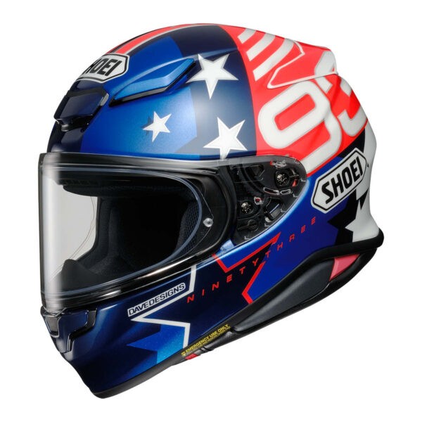 KACIGA SHOEI NXR2 MARQUEZ AMERICAN SPIRIT TC-10