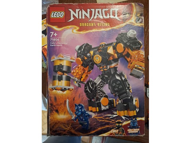 Lego ninjago+poklon album Nemački sa tri kartice