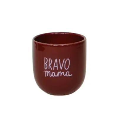 Heim Šolja Bravo mama, 250ml, Bordo