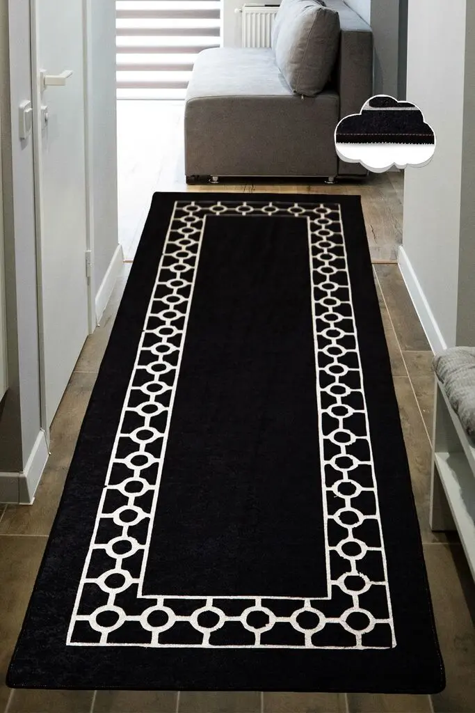 Conceptum Hypnose Tepih Bague, 80x120cm, Crno-beli