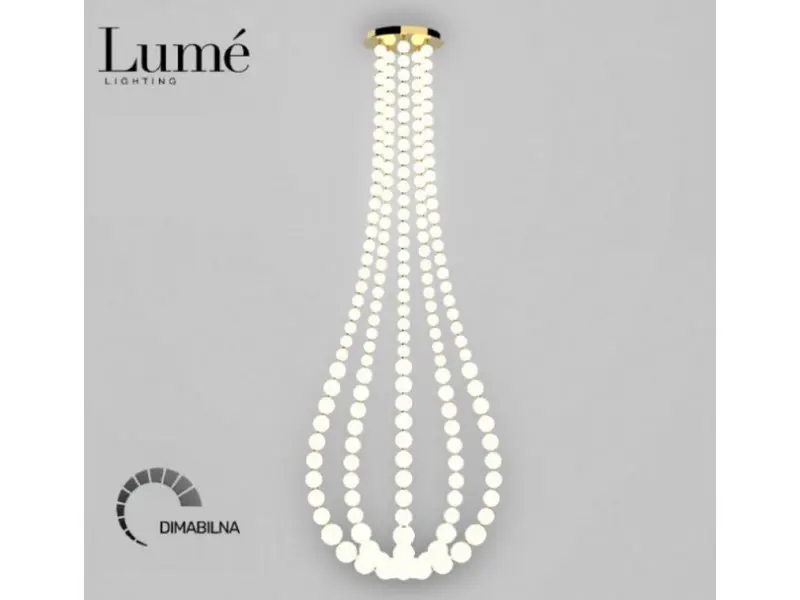 BBLINK LED Luster BELORE 12 DIM 445W 3000K zlatni