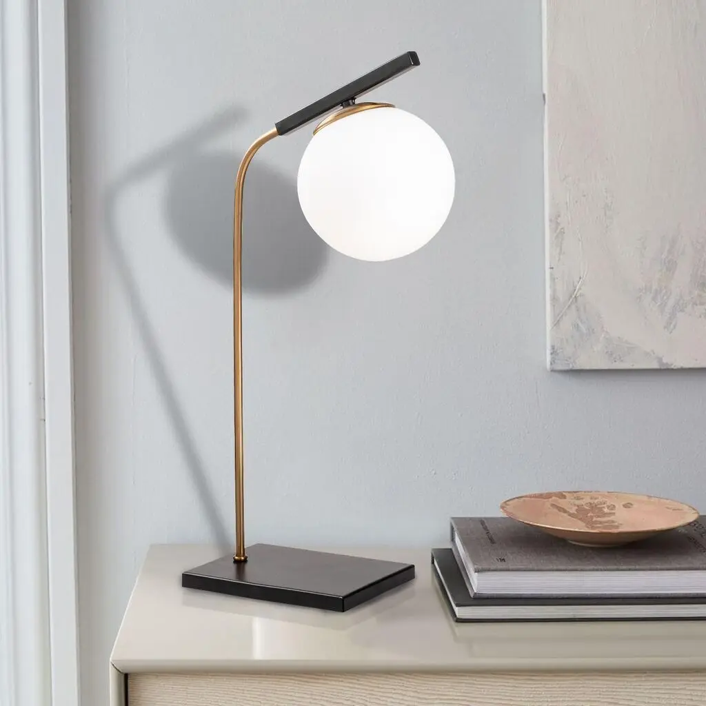 Opviq Yildiz 4021 Stona lampa, Bronzano-Crna