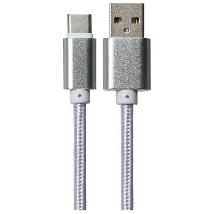 Kabl Velteh USB 2.0 na Tip C 1m/srebrni