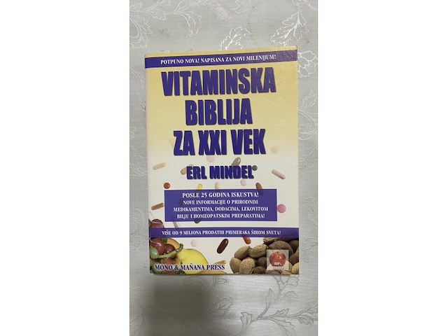 Vitaminska Biblija za XXI Vek  - Erl Mindel