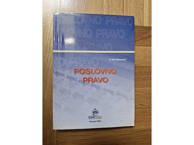 Poslovno pravo - dr Ines Besarović