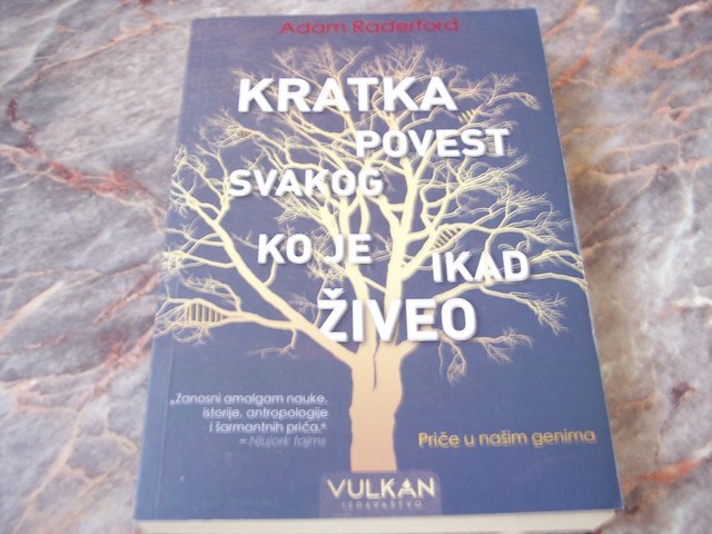 Kratka povest svakoga ko je ikada živeo-Adam Raderford