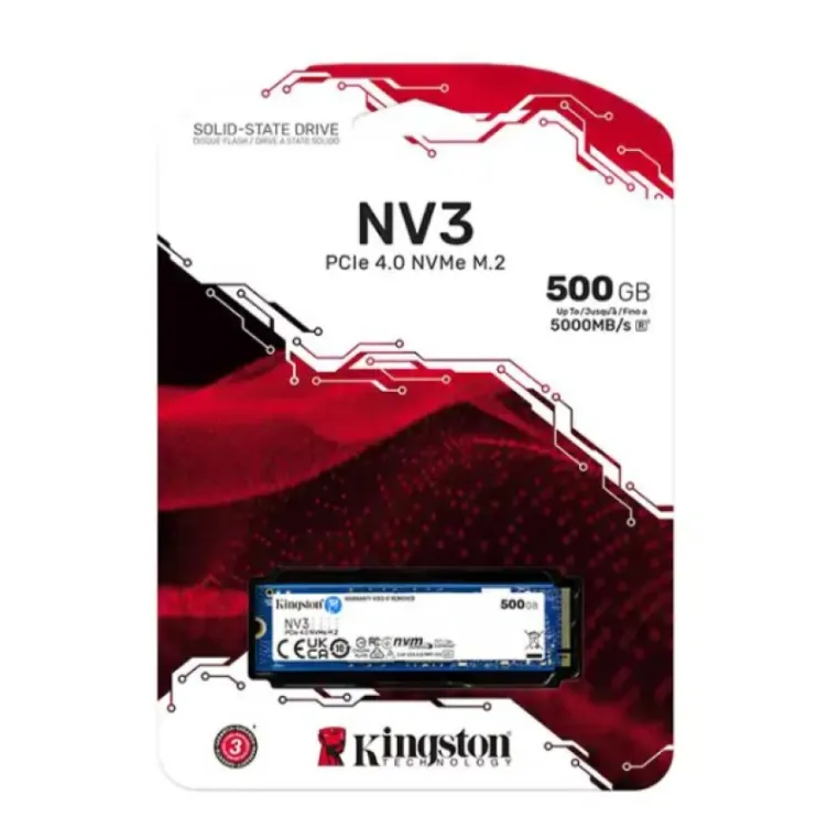 SSD M.2 NVME 500GB Kingston SNV3S/500G 5000MBs/3000MBs