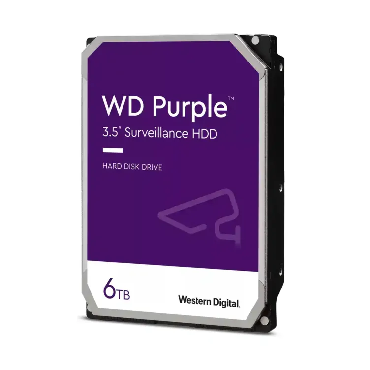 Hard disk 6TB SATA6 Western Digital Caviar 256MB WD64PURZ Purple