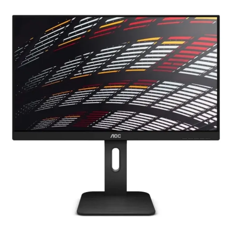 Monitor 23.8 AOC 24P1 1920x1080/Full HD/ IPS/60Hz/5ms/VGA/DP/HDMI/DVI/4x USB/Pivot