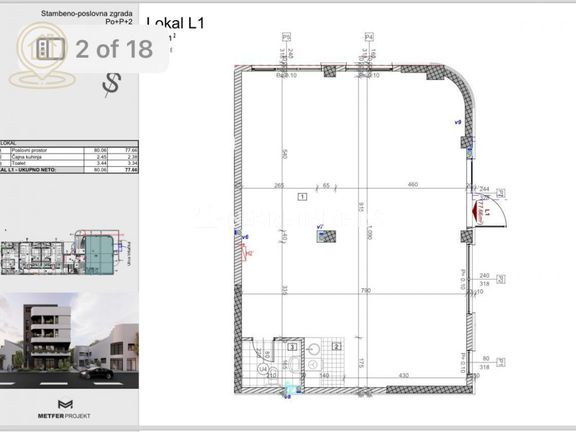 Prodaja lokala na Telepu | bez provizije za zakupca Odlična lokacija | Mogućnost izdavanja | Završetak mart 2026 | Kompas Nekretnine