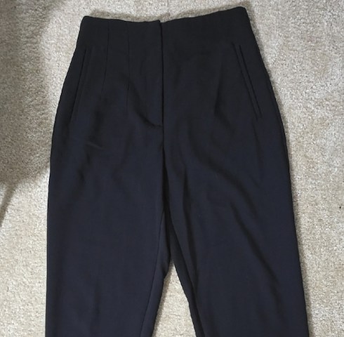 Zara pantalone dublji struk