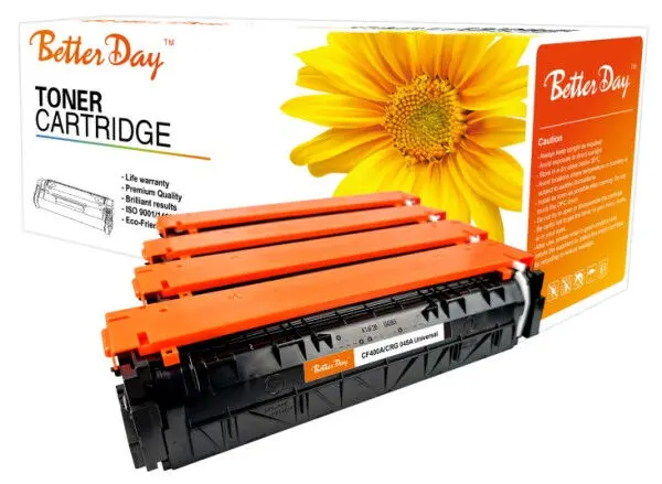 Betterday Toner CF400A CRG045A 201A K M252 za HP, Crni