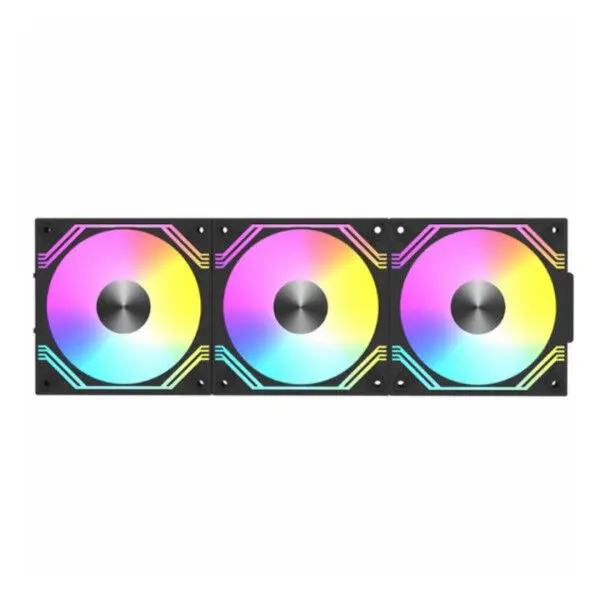 Raidmax Kuler NV-MD120FBP3, 120mm, RGB, Crni