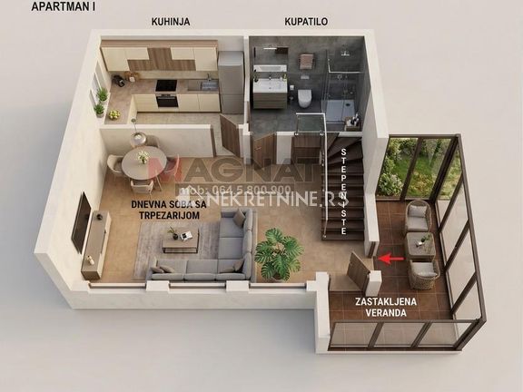 Zlatibor - Kuća sa 4 stana, 6,65ar - Predložite način isplate ID#1515