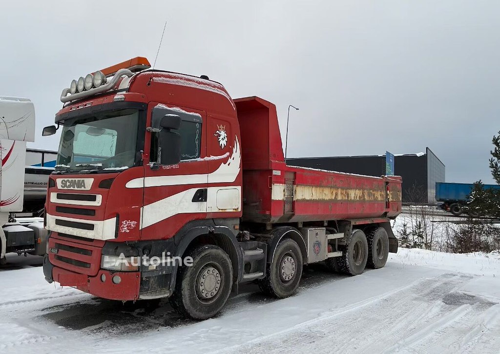 Scania R480, 8x4 TIPPER kiper