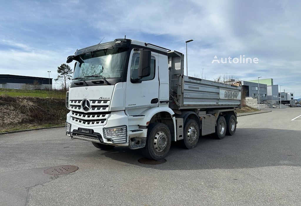Mercedes-Benz 602 Arocs 3245 8x4 2-SK Meiller / Swiss-Vehicle kiper