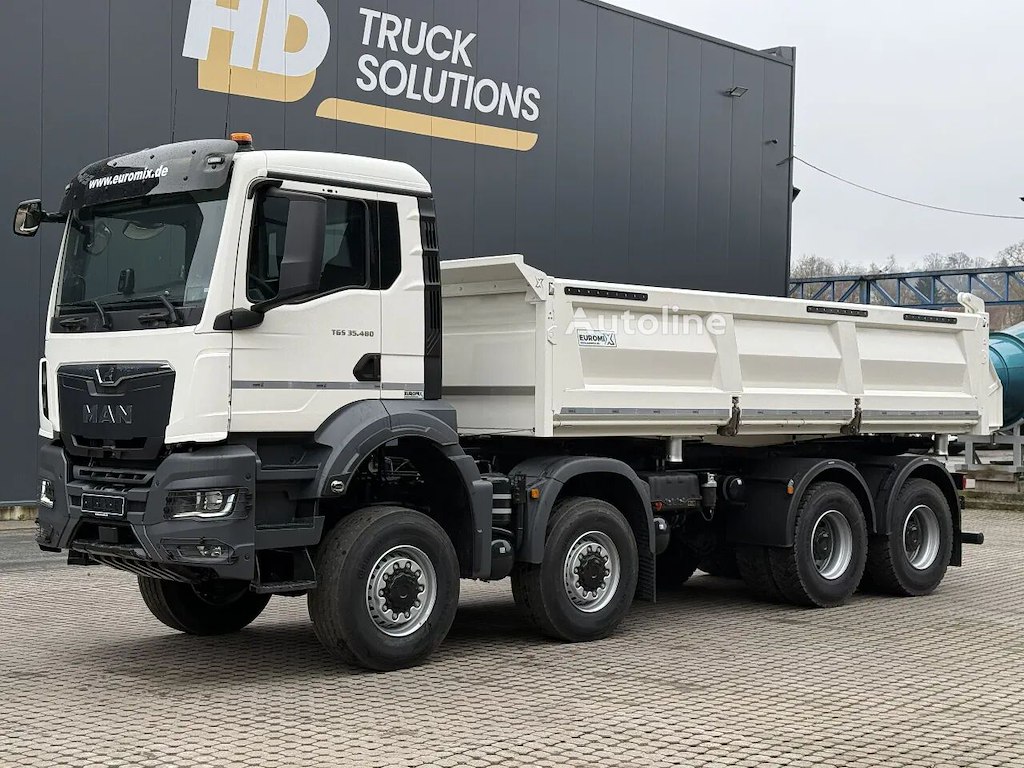 MAN TGS 35.480 MAN TGS 35.480 8x6 EuromixMTP 3-Seiten-Kipper kiper