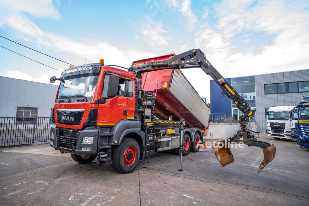 MAN TGS 26.400 BB 6x6 + HIAB Z-PRO 191 kiper