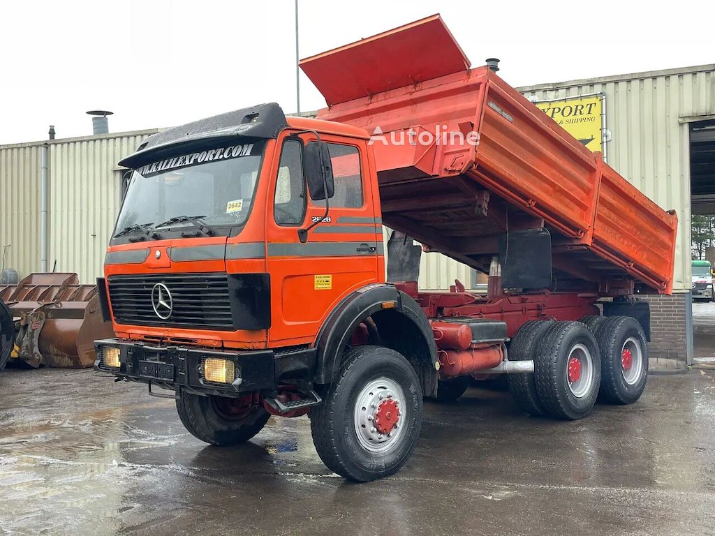 Mercedes-Benz SK 2628 Kipper 6x6 V8 Manual Gearbox Big Axle's Full Steel Suspe kiper