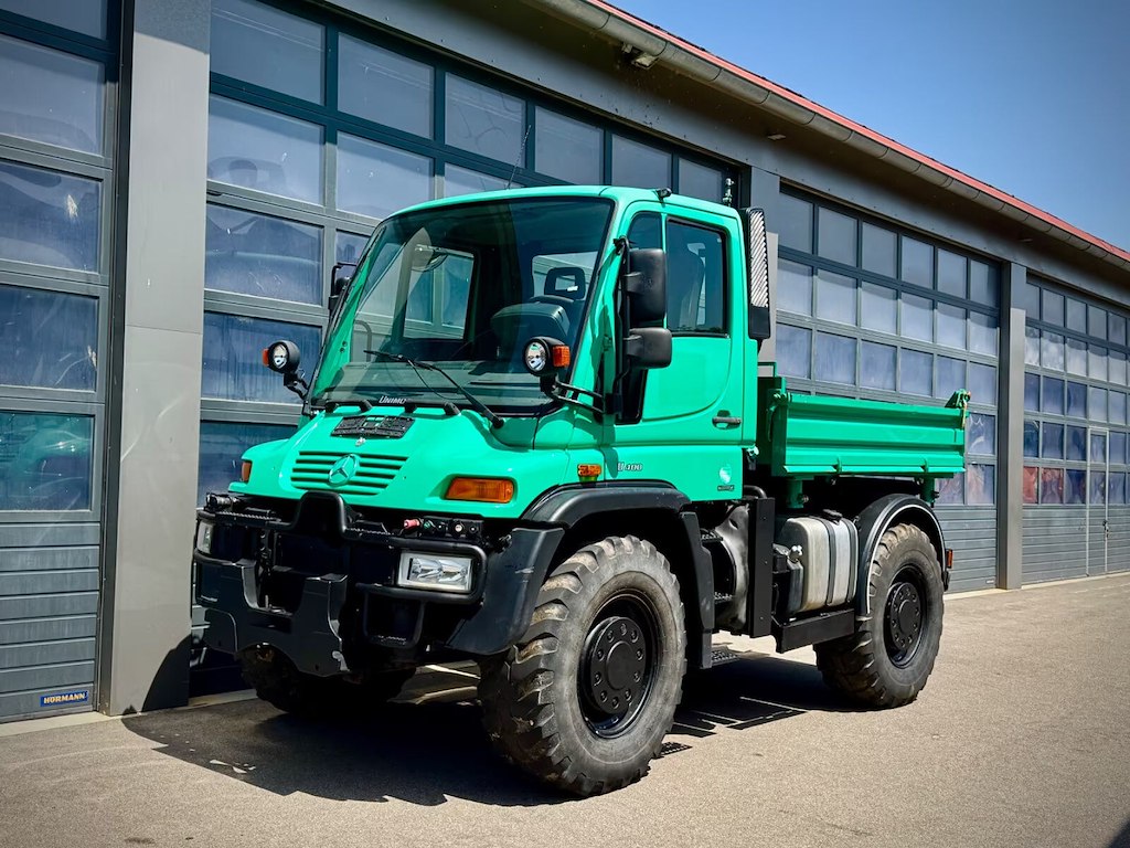 Mercedes-Benz Unimog U 400 4x4 3 Way Tipper kiper