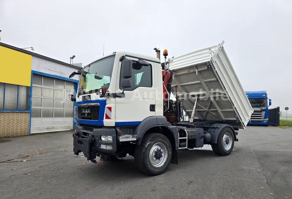 MAN TGM 13.250 3-way tipper kiper