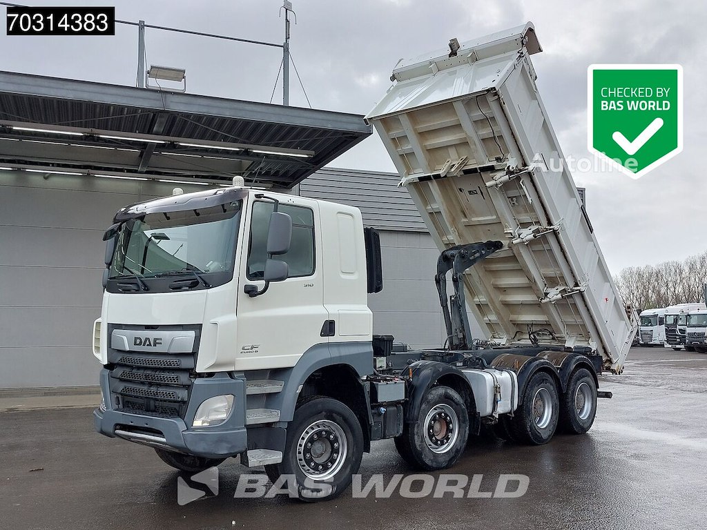 DAF CF 510 8X4 12m3 Meiller 2-way tipper Steel suspension Big-Axle S kiper
