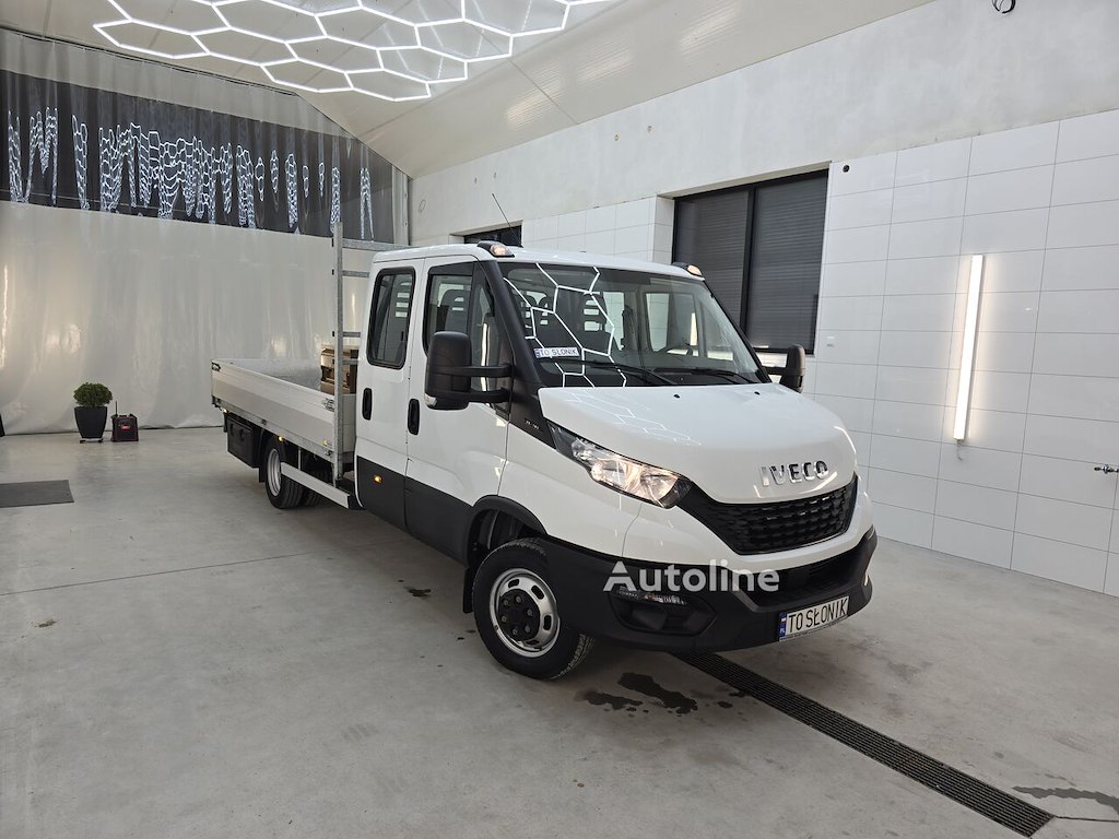 IVECO DAILY 35C16 / 50C16 DOKA SKRZYNIA DŁUGA3,81cm + SKRZYNIA NA NARZ kamion s ravnom platformom < 3.5t