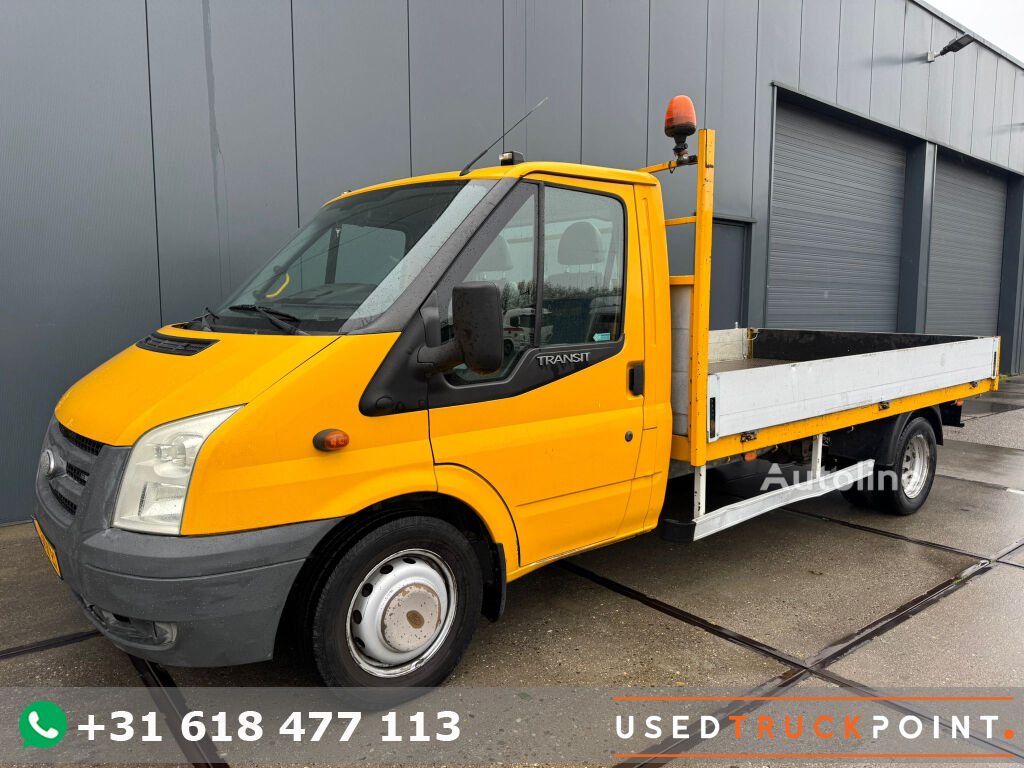 Ford TRANSIT / Airco / Dubbel Lucht / 3 Zits / NL kamion s ravnom platformom < 3.5t