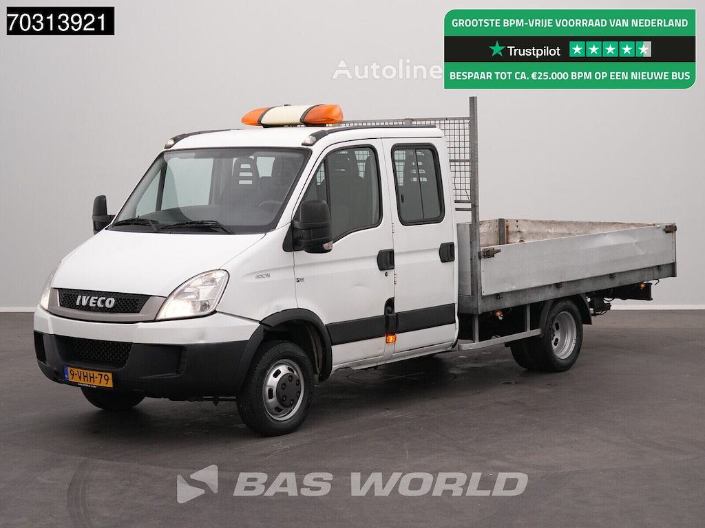 IVECO Daily 40C15 3.0L Euro5 Open Laadbak Dubbel Cabine Trekhaak Prits kamion s ravnom platformom < 3.5t