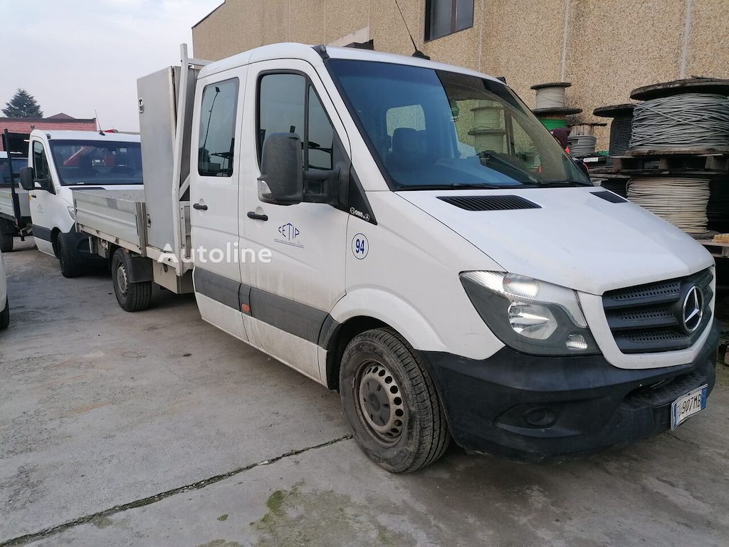 Mercedes-Benz Sprinter 316 CDI Doka/Dubel Kabina Skrzynia 3.20 M ! Klima ! z kamion s ravnom platformom < 3.5t