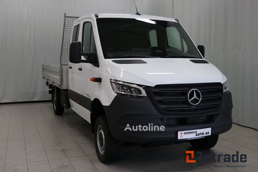 Prodaje se Mercedes-Benz NY Mercedes-Benz Sprinter-Klasse granti 24 måneder 250.000km kamion s ravnom platformom < 3.5t na aukciji