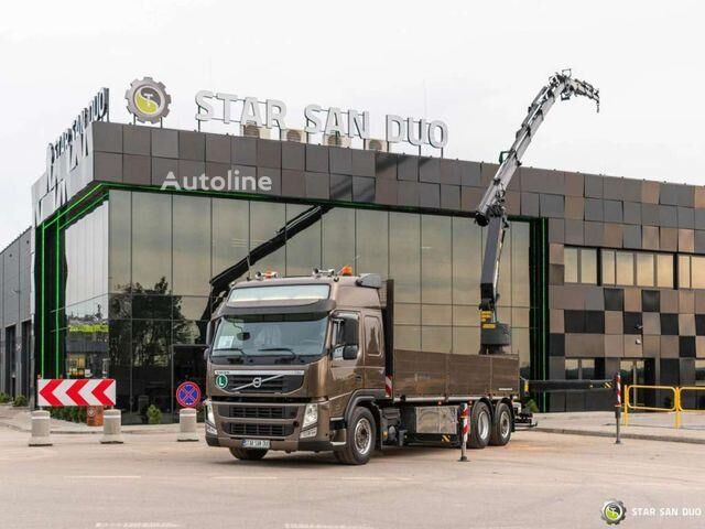 Volvo FM420 6x2 PALFINGER PK 34002 SH Crane kamion s ravnom platformom